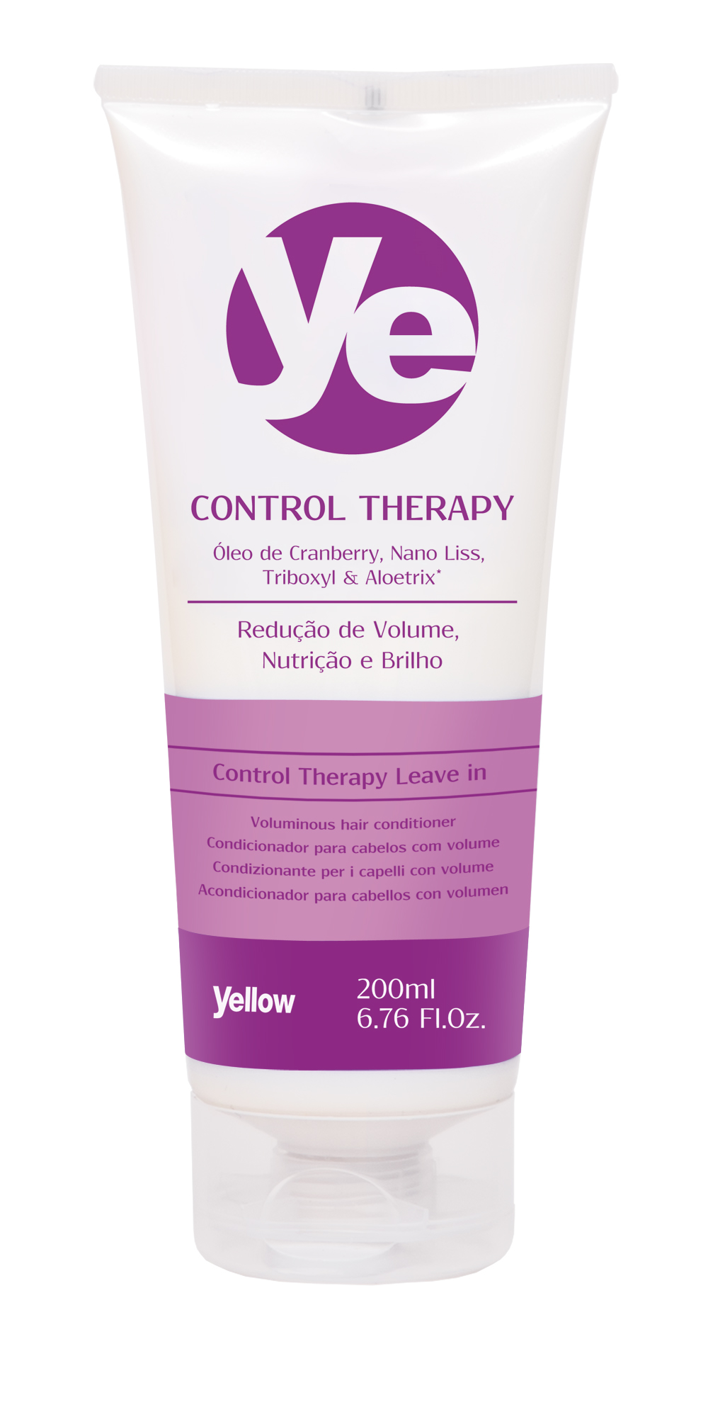 Lançamento Yellow - Ye Control Therapy, reduz o volume e nutre os fios ...