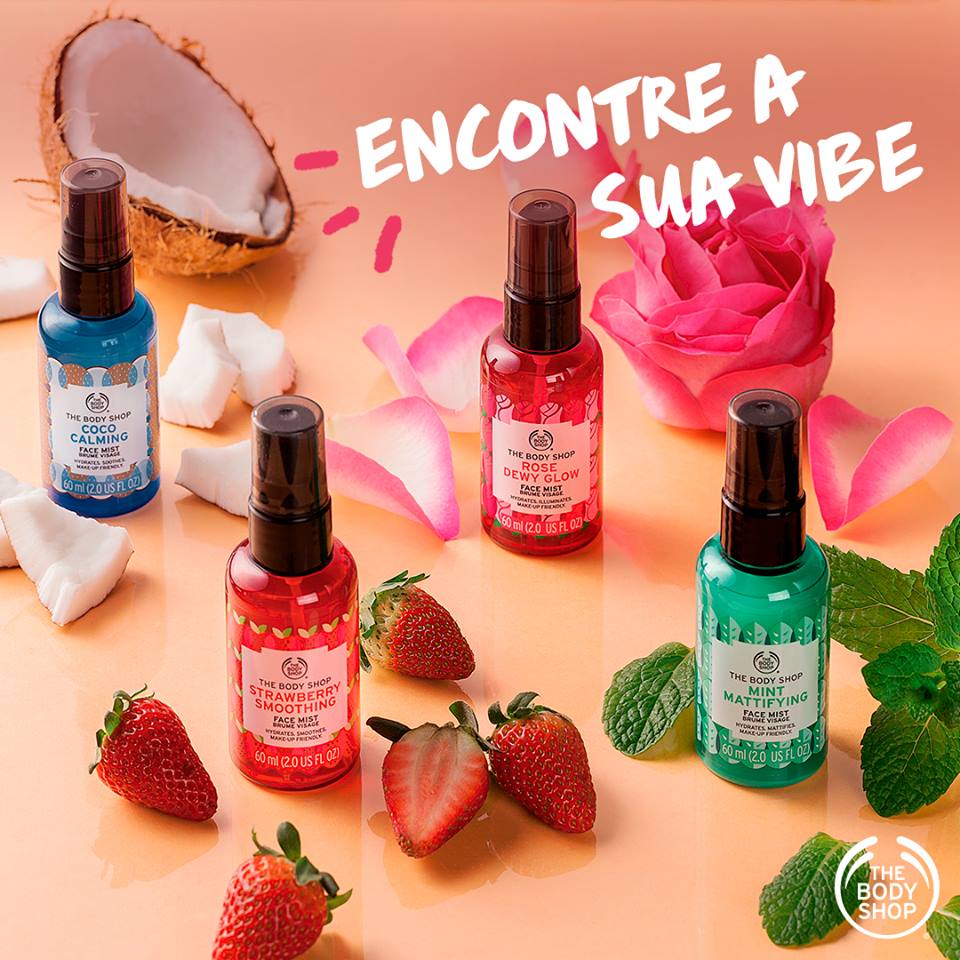 The Body Shop lança Face Mist Vegano. - Dicas by Dani