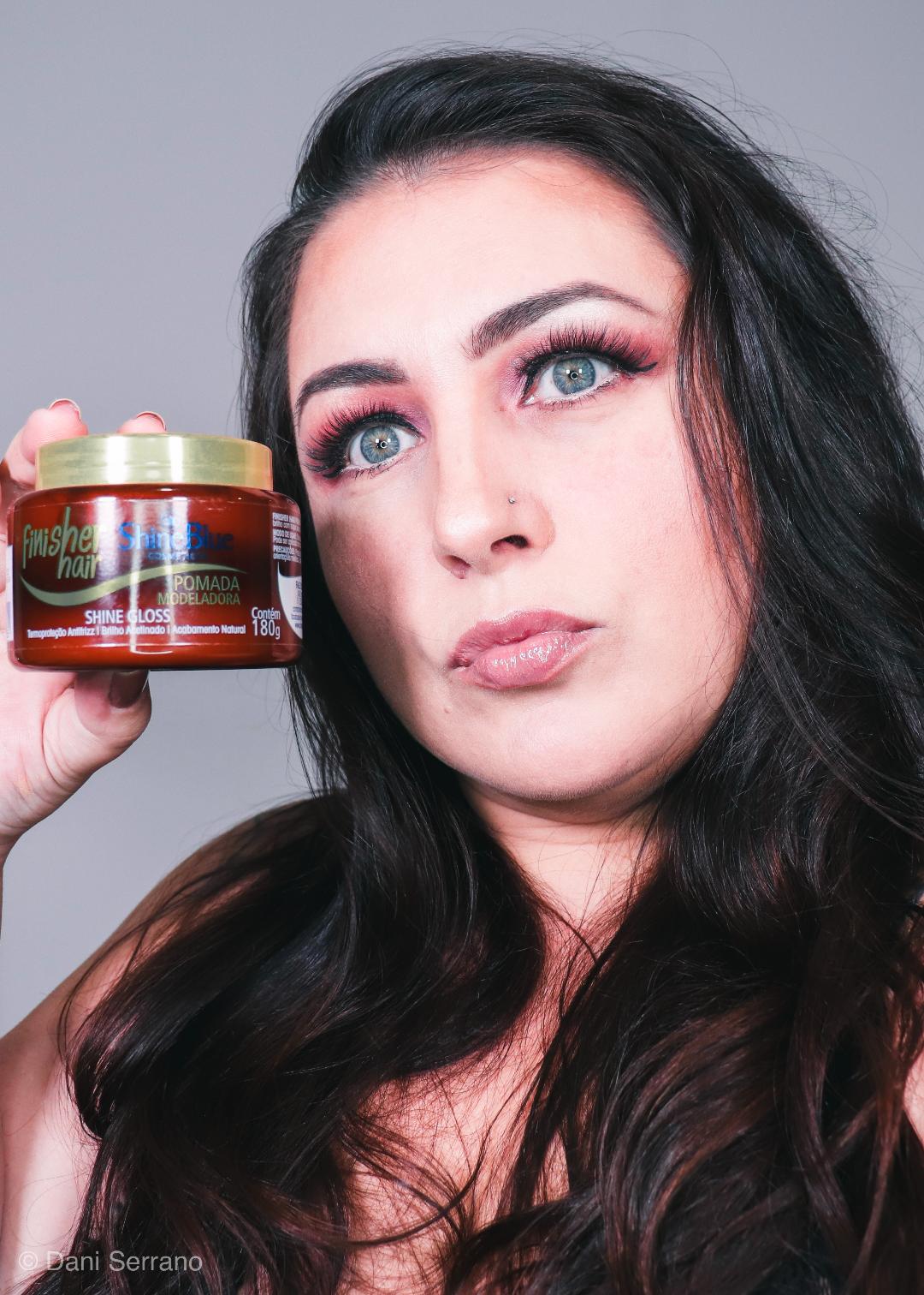 Testei Finisher Hair Pomada da Shine Blue. - Dicas by Dani